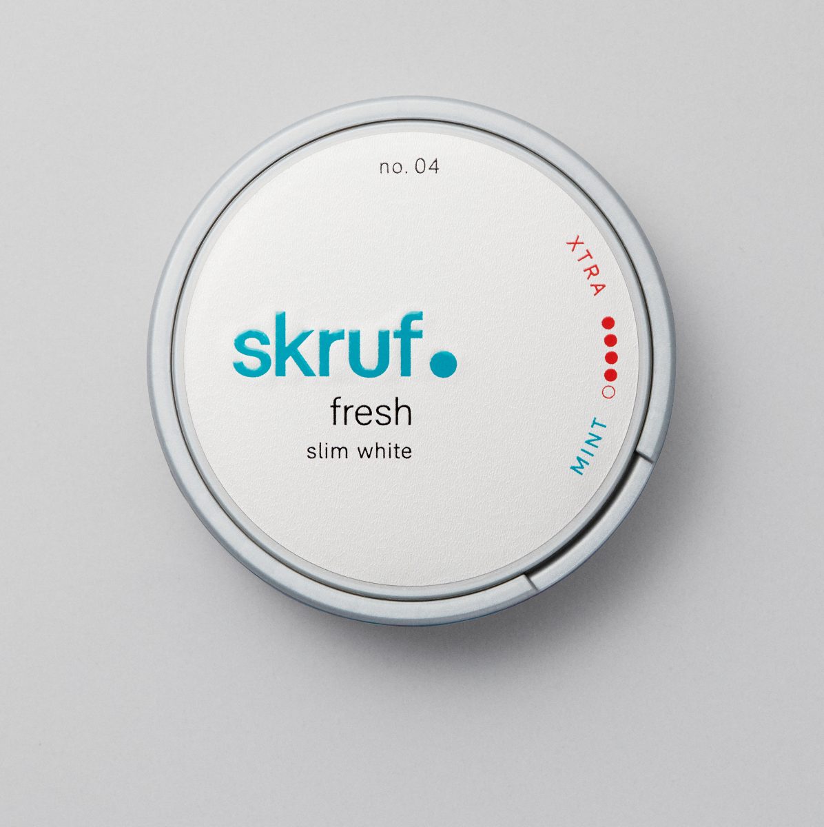 skruf Slim Fresh Xtra Stark White - Skruf Snus
