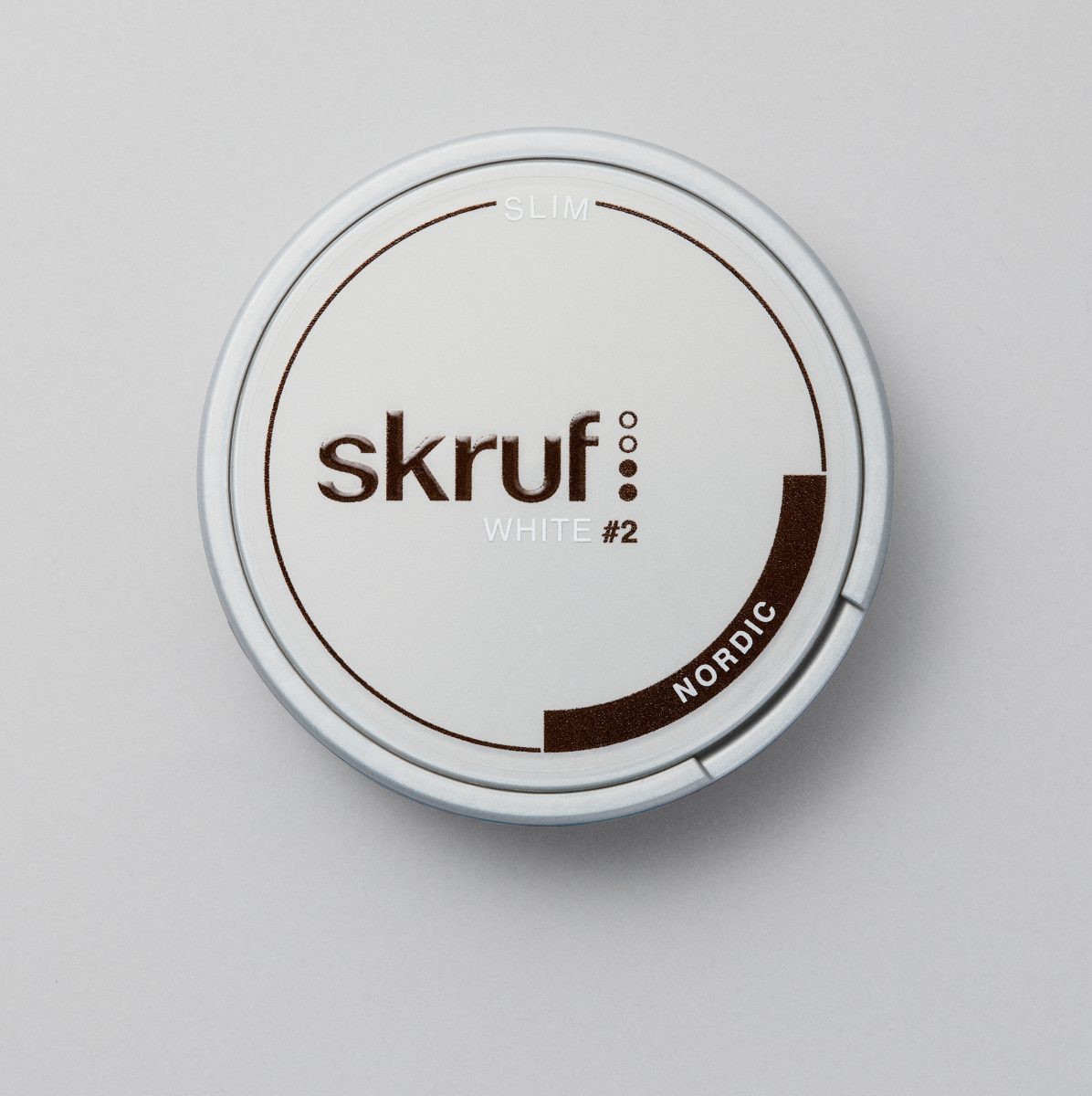 skruf Slim Nordic White - Skruf Snus