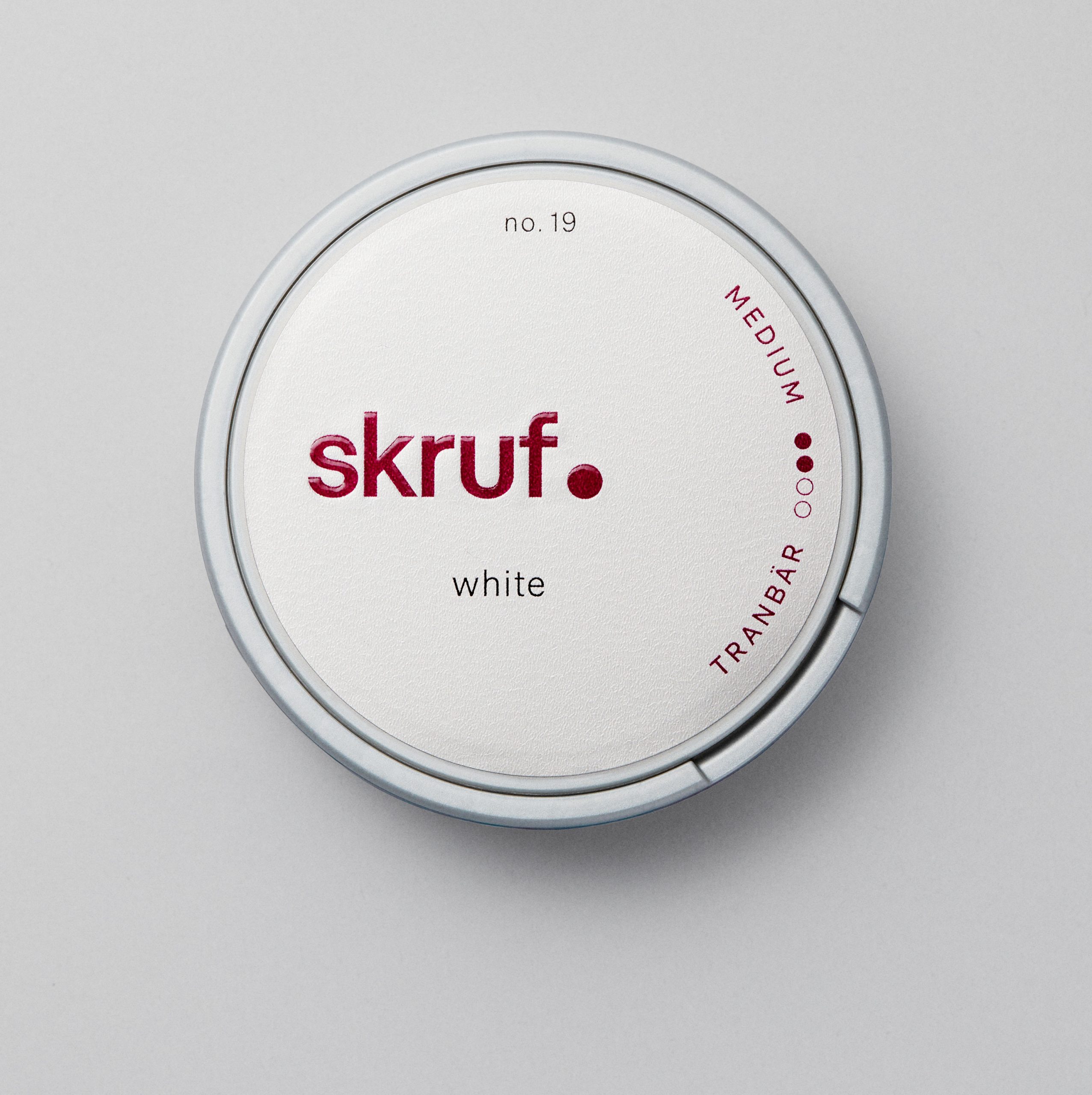 skruf Tranbär White - Skruf Snus