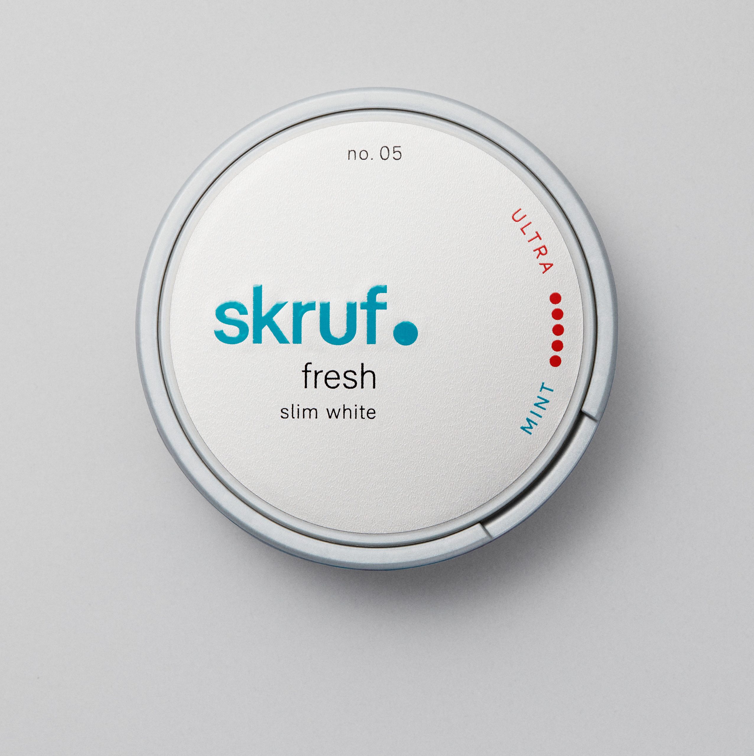 skruf Slim Fresh Ultra Stark White - Skruf Snus