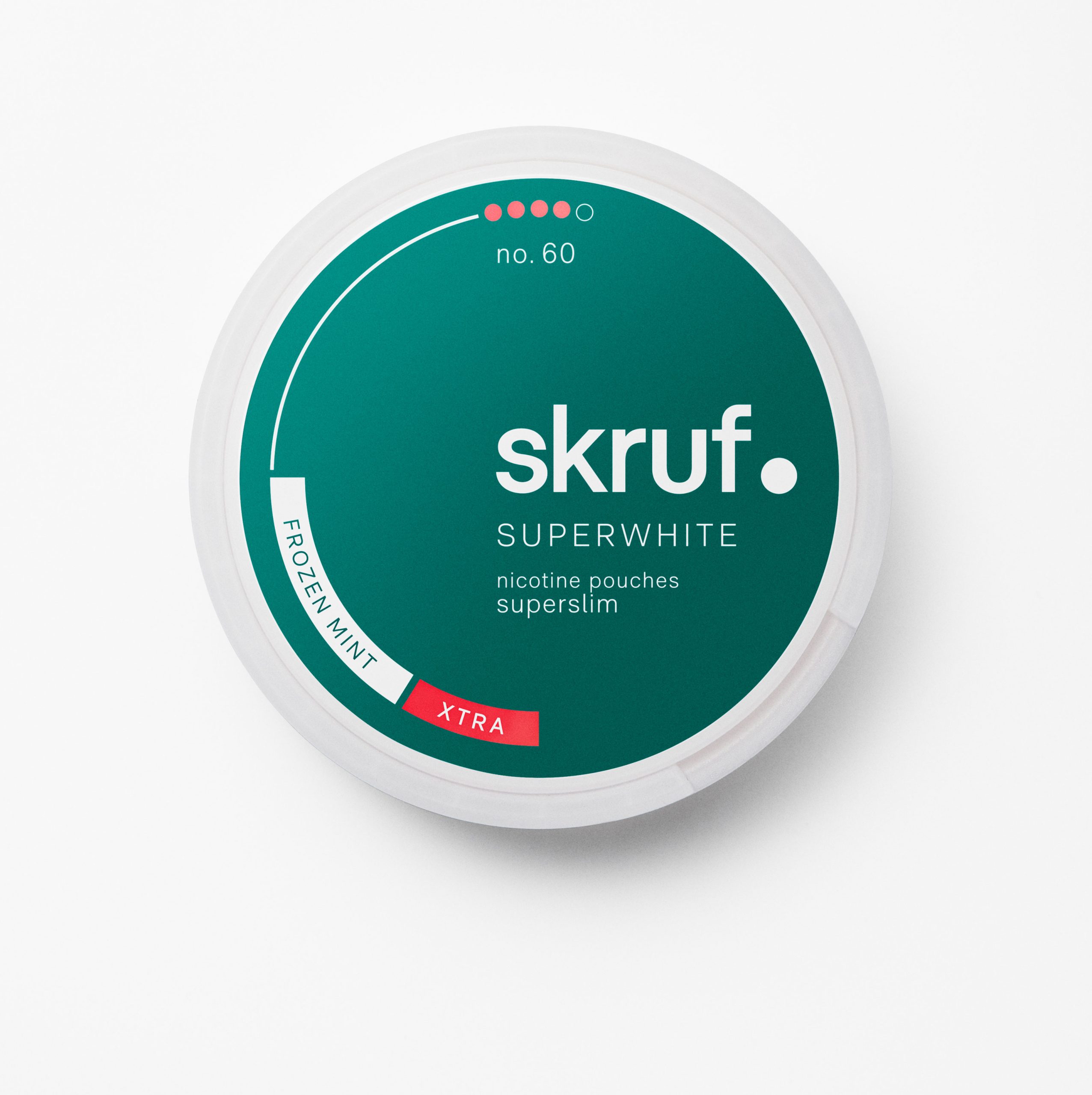skruf Superwhite Frozen Shot #4 - Skruf Snus