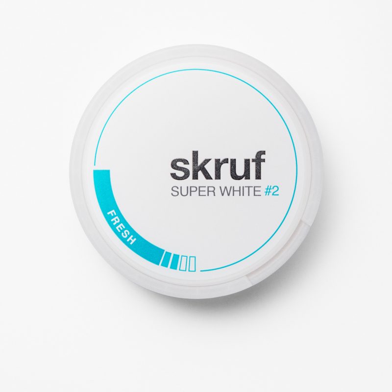 skruf Super White Slim Polar #3 - Skruf Snus