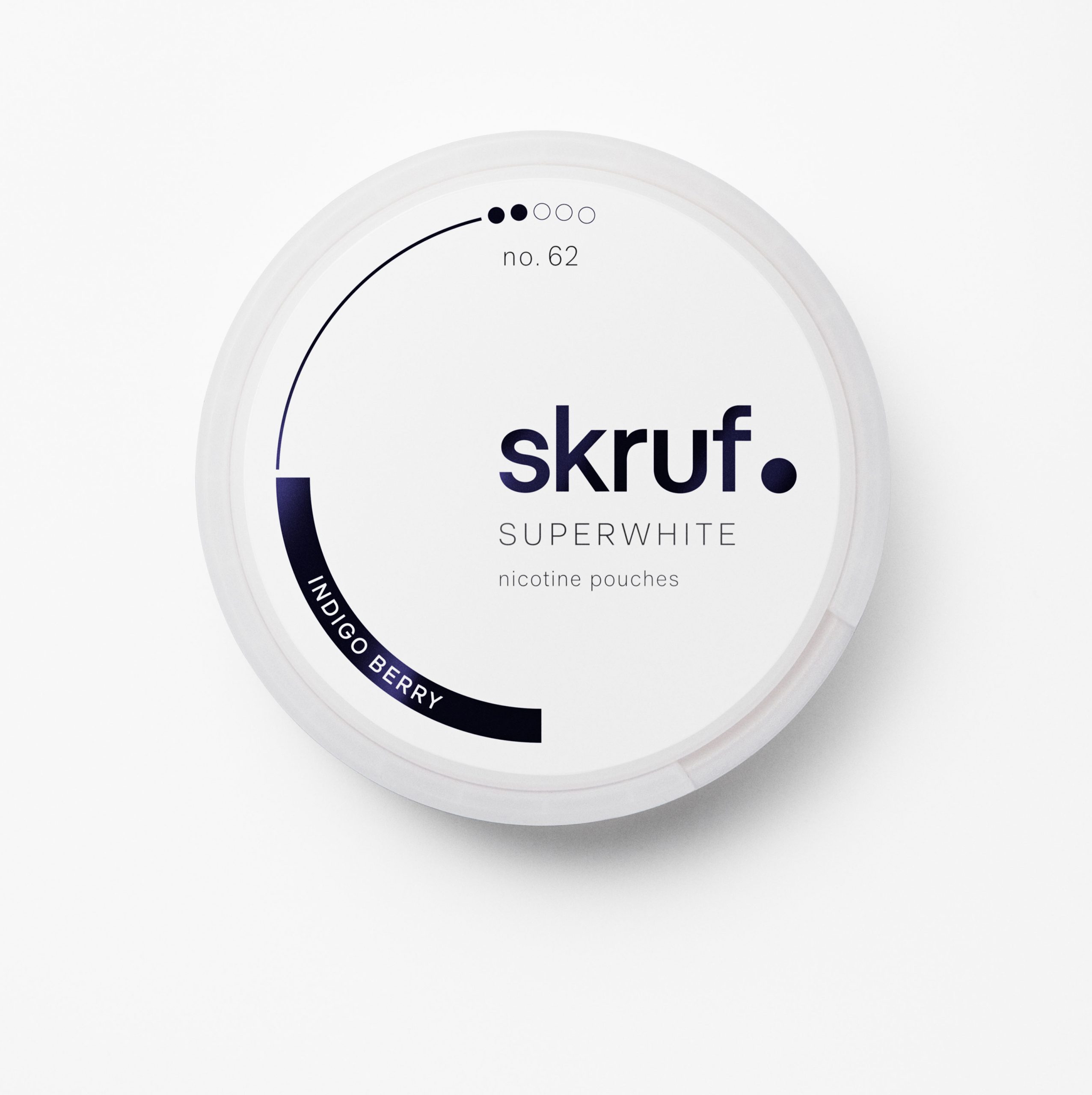 skruf Superwhite Indigo Berry #2 - Skruf Snus